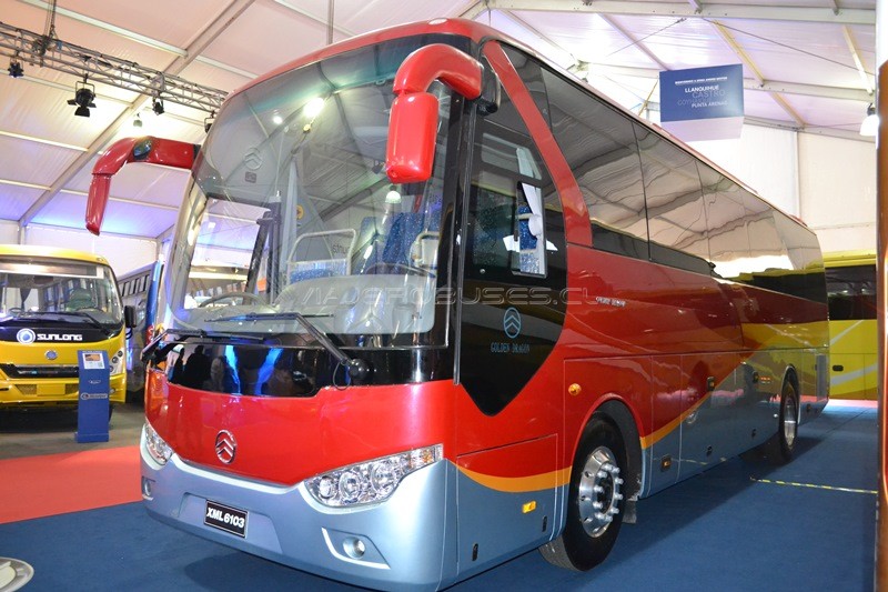 [ESPECIAL #FENATRAN2014] GOLDEN DRAGON BUS “El Bus Chino De Clase ...